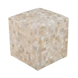 Livabliss Appalachian Ottoman Ivory
