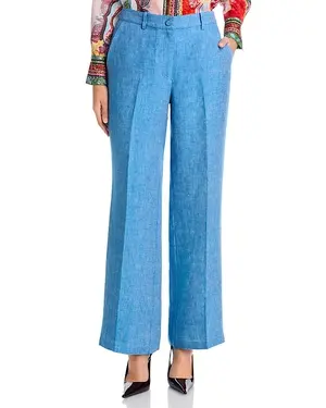 Elie Tahari Edna Wide Leg Trousers