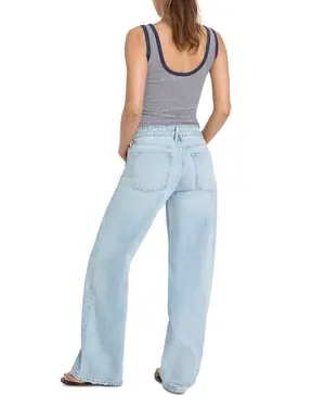 Good American Low Rise Bootcut Jeans