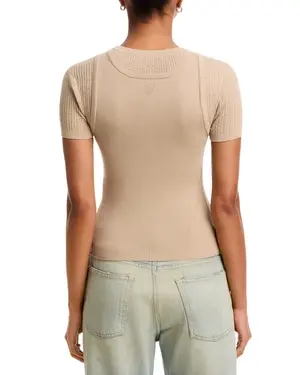 Acne Studios Layered Knit Top