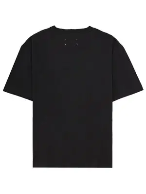 MAISON MARGIELA T-shirt Con Stampa - Black