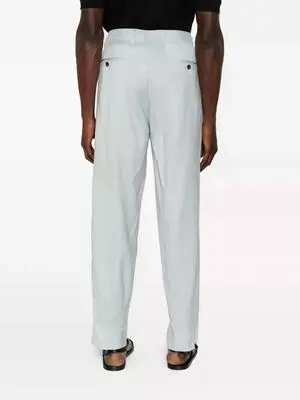 Dolce & Gabbana Shantung Viscose Trousers - Blue