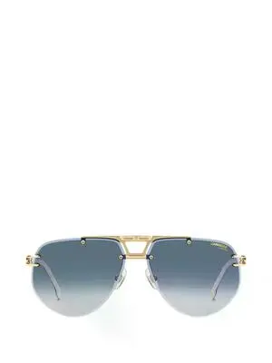 Carrera Eyewear Rimless Pilot Sunglasses - Gold