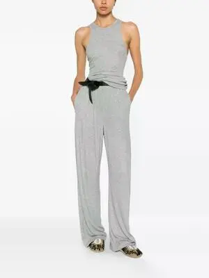 Nanushka Zoela Ribbed Trousers - Grey