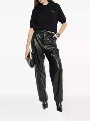 Givenchy Leather Trousers - Blue