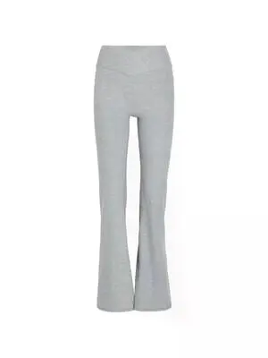 Vuori Mélange Flared Trousers - Grey