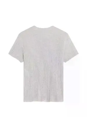 Maison Kitsuné Ribbed-knit T-shirt