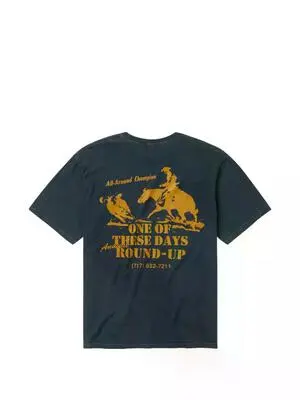 ONE OF THESE DAYS Round Up T-shirt - Black