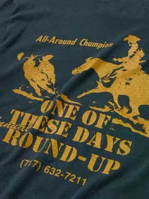ONE OF THESE DAYS Round Up T-shirt - Black