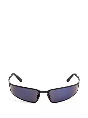 KUBORAUM H34 Geometric-frame Sunglasses - Black