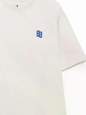 ADER ERROR Logo-patch T-shirt - Neutrals