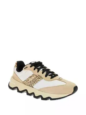 Sorel Kinetic Ember Animal-print Sneakers - Neutrals