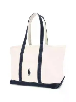 Polo Ralph Lauren Big Pony Tote Bag - Neutrals