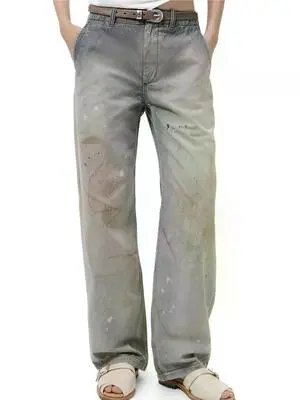 Our Legacy Paint-splatter Jeans