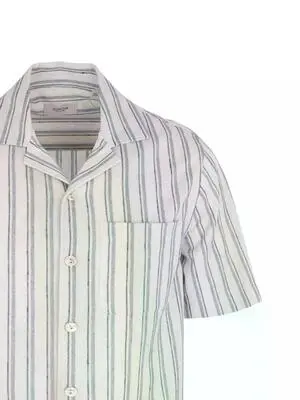 Agnona Striped Jersey Shirt