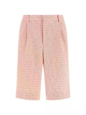 Tagliatore Effie Bouclé Shorts - Pink