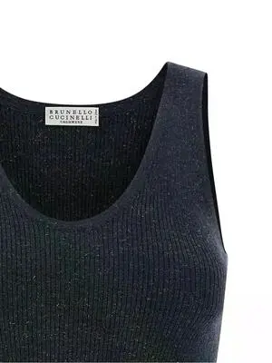 Brunello Cucinelli Ribbed Tank Top