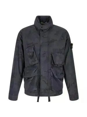 Stone Island Printed Outerwear For Men