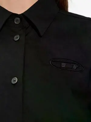 DIESEL® Logo-embroidered Shirt