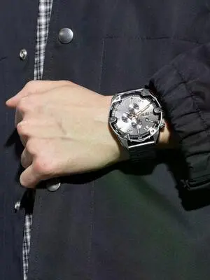 DIESEL® Spiked 48mm Chronograph Watch