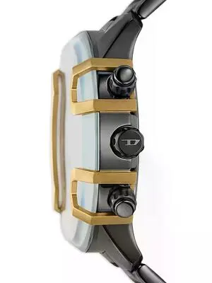DIESEL® Griffed 48mm Chronograph Watch - Black