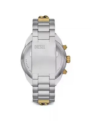 DIESEL® Spiked 49mm Chronograph Watch - Silver