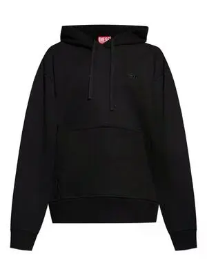 DIESEL® Logo Embroidered Hooded Sweatshirt
