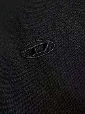 DIESEL® Logo Embroidered Hooded Sweatshirt