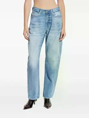 DIESEL® Distressed Loose Fit Jeans