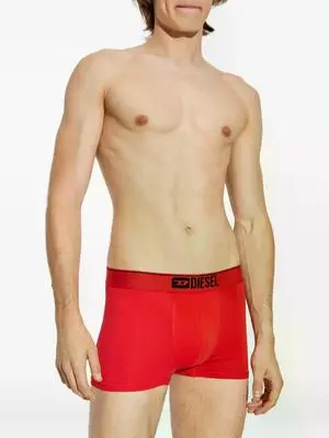 DIESEL® Logo-waistband Boxers - Red