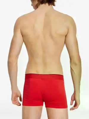 DIESEL® Logo-waistband Boxers - Red