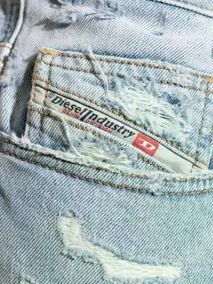 DIESEL® Distressed Cotton Jeans