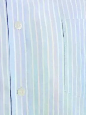 Givenchy Striped Pocket Shirt - Blue