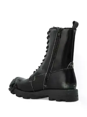 DIESEL® D-hammer Lace-up Boots - Black