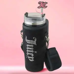 Juicy Couture Jetsetter Hydration Stainless Steel Tumbler - Black