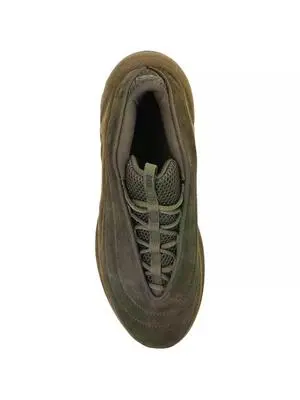 DIESEL® S-d-runner Suede Panelled Sneakers - Green