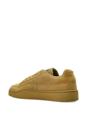 DIESEL® Logo-patch Lace-up Sneakers - Neutrals