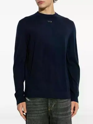 DIESEL® K-valiam Long-sleeved T-shirt - Blue