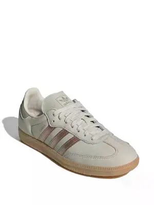 Adidas Samba Striped Sneakers - Neutrals