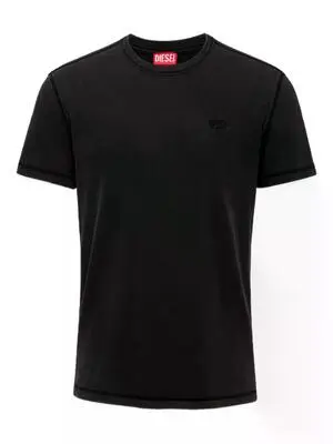 DIESEL® T-adjind-new Logo Appliqué T-shirt - Black
