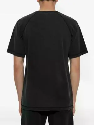 DIESEL® T-adjind-new Logo Appliqué T-shirt - Black