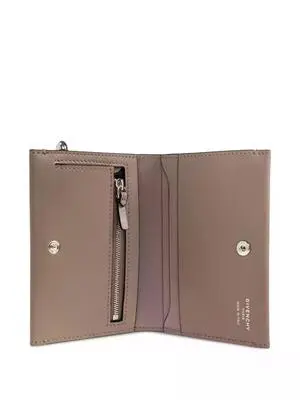 Givenchy Pinch-line Leather Wallet - Brown