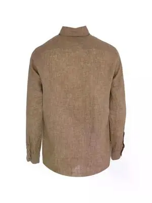 Frescobol Carioca Antonio Linen Shirt - Neutrals