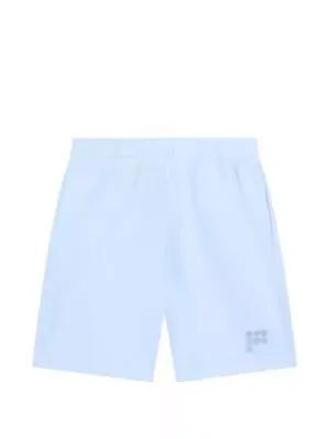 PANGAIA Logo-patch Cotton Shorts