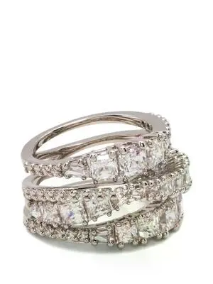 SWAROVSKI Hyperbola Crystal-embellished Ring - Silver