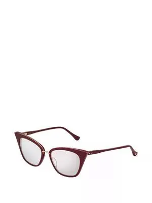 Dita Rebella Cat-eye Glasses - Red
