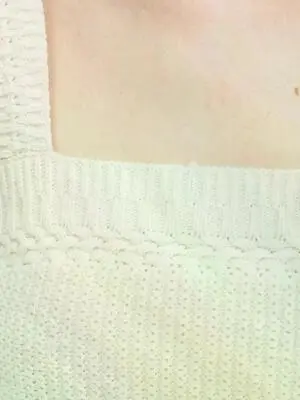 Guess Cable-knit Ribbed Top
