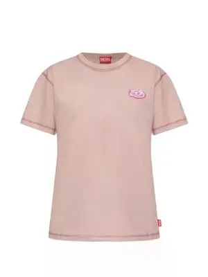 DIESEL® T-normy Topstitch Logo T-shirt