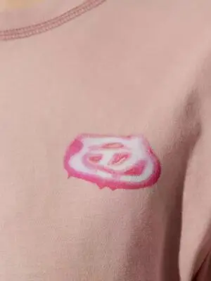 DIESEL® T-normy Topstitch Logo T-shirt