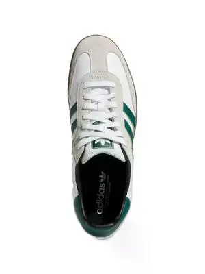Adidas Samba Adv Striped Sneakers - White